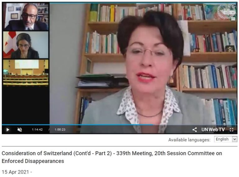 Schweiz im Dialog mit CED - Barbara Lochbihler